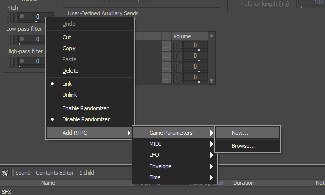 Controlling Wwise RTPCs in Unity – Alessandro Famà