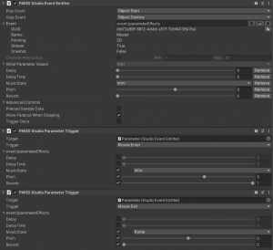 Setting FMOD Parameters in Unity – Alessandro Famà