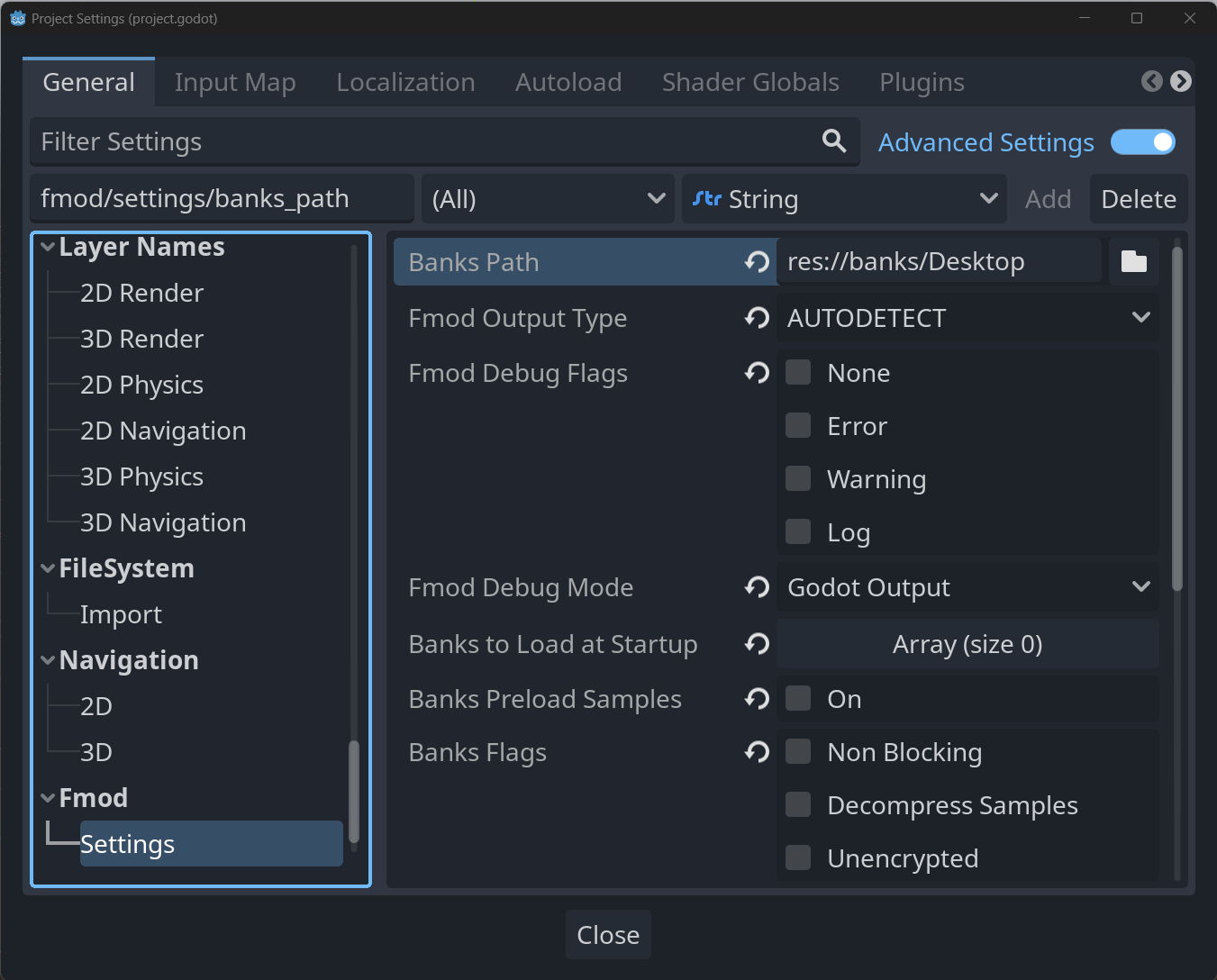 Loading FMOD Banks in Godot 4 – Alessandro Famà