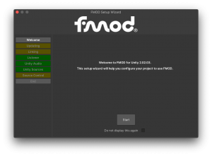 FMOD Integration setup in Unity – Alessandro Famà